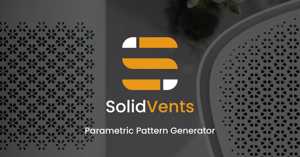 Free Ventilation Hole Pattern Generator | SolidVents 散熱孔圖紋生成器